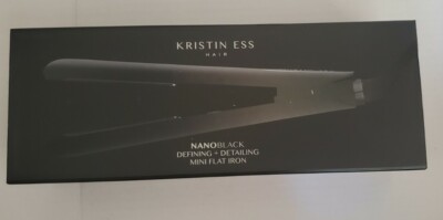 Kristin ESS Flatiron Nanoblack Defining & Detailing Mini Flat Iron | eBay