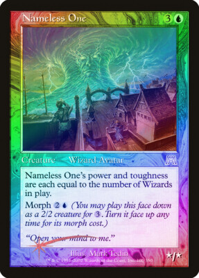 Nameless One FOIL Onslaught HEAVILY PLD Blue Uncommon MAGIC MTG CARD ...