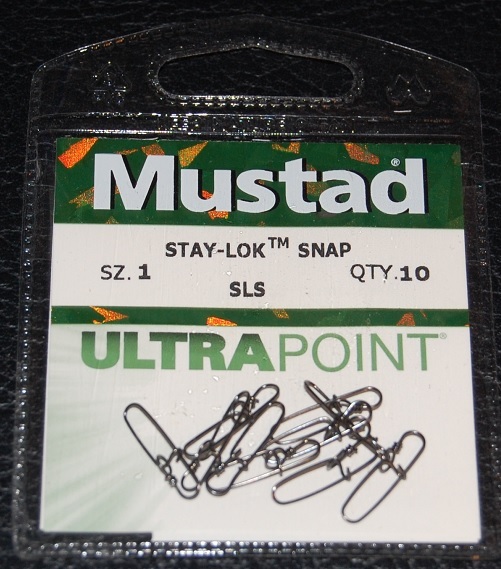 10 Pack Mustad Ultra Point STAY LOCK snaps SLS-1 Safety Snap Size 1 | eBay