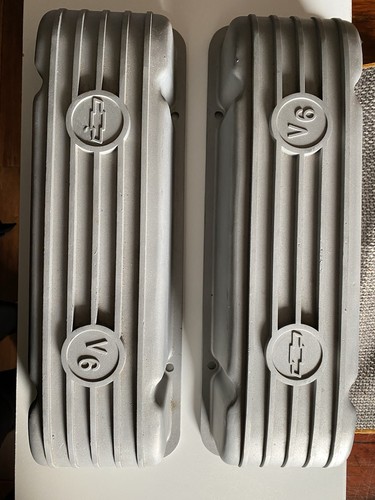 1978-84 Chevrolet 3.8 229 V6 90 Degree Finned Aluminum Valve Covers ...