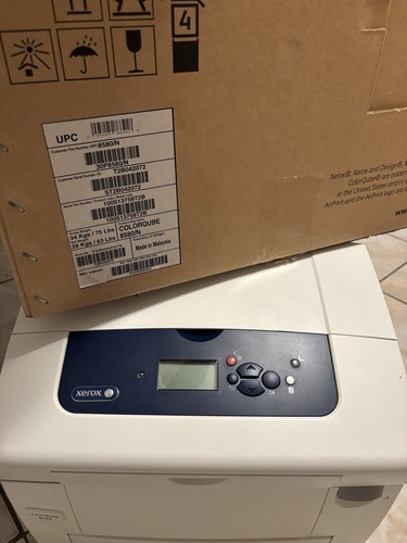 Xerox Colorqube 8580/N Color Printer - W/ FACTORY ORIGINAL BOX - LOW ...