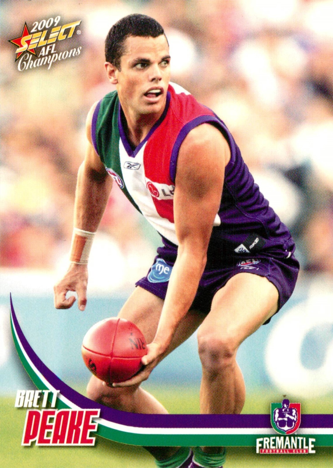 New 2009 FREMANTLE DOCKERS AFL Card BRETT PEAKE | eBay