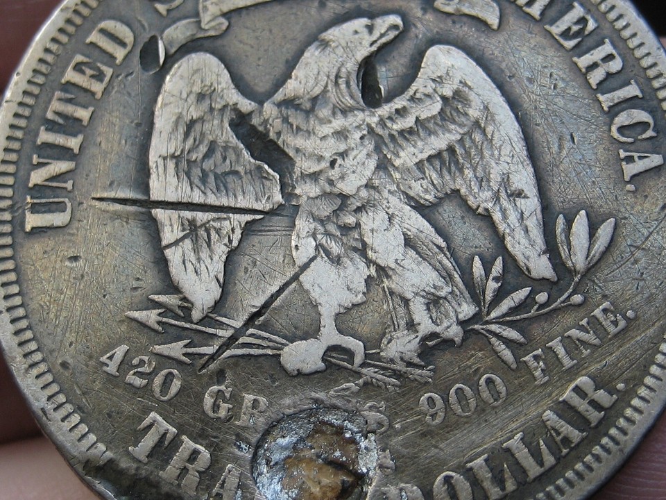 1878 S United States Silver Trade Dollar $1- San Francisco, VG/Fine ...