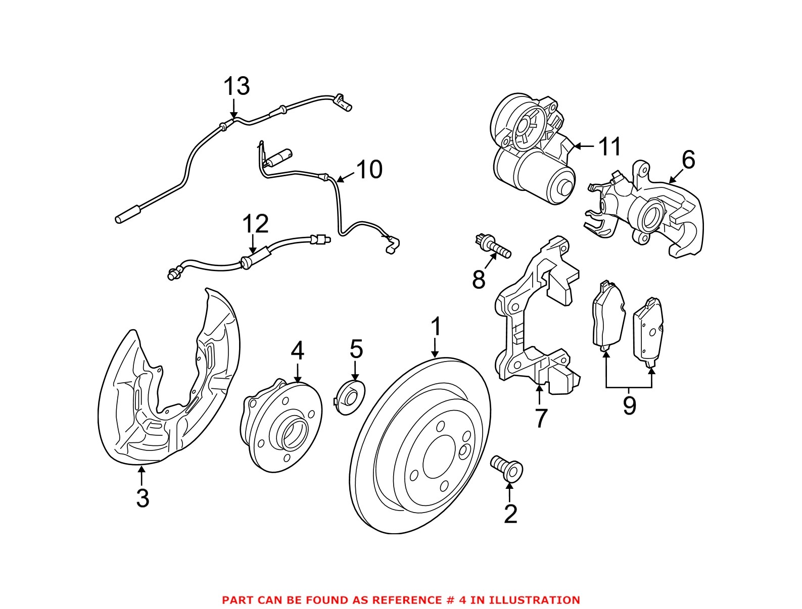 Genuine OEM Rear Wheel Bearing and Hub Assembly for Mini 33416867927 | eBay