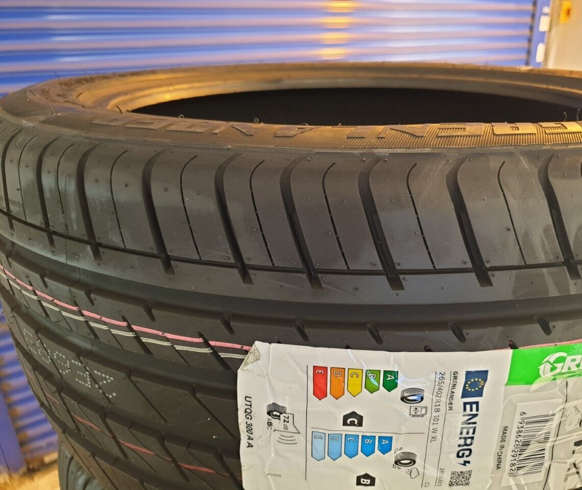 2X NEW GRENLANDER/ROADMARCH 285/35 ZR18 XL 101W TYRES 285 35 18 2853518 ...
