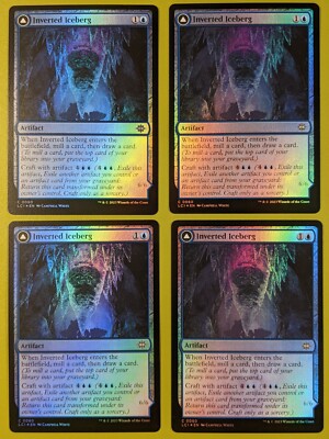 FOIL Inverted Iceberg x4 Lost Caverns of Ixalan 4x MTG Magic the ...