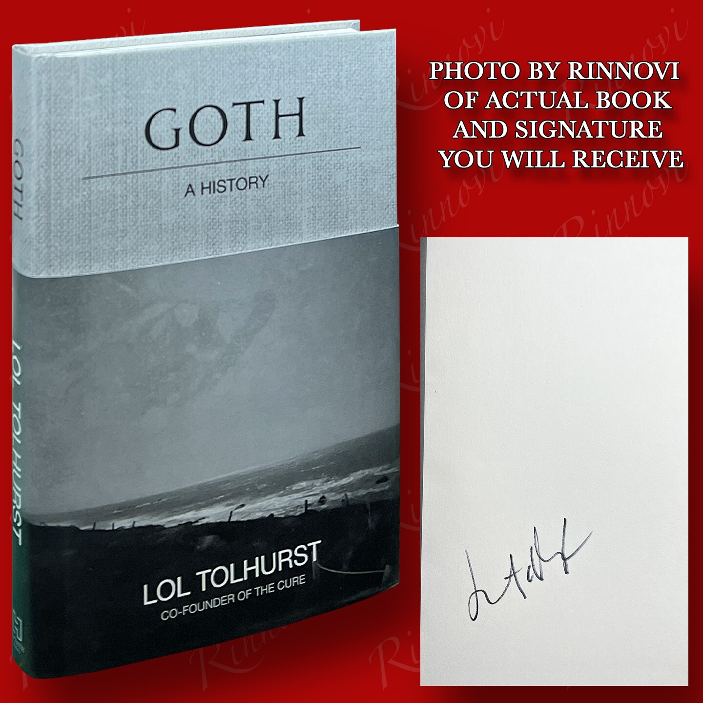 Goth SIGNED Lol Tolhurst (2023,HC,1st/1st) BRAND NEW | eBay