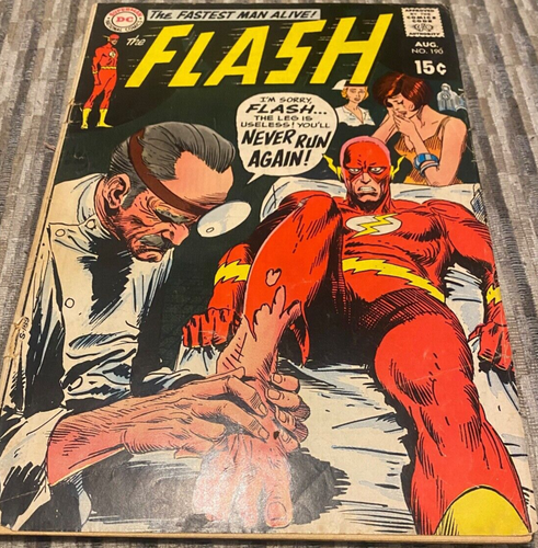 Flash #190 , DC 1969 Comic Book , Joe Kubert -G+ 2.5 | eBay