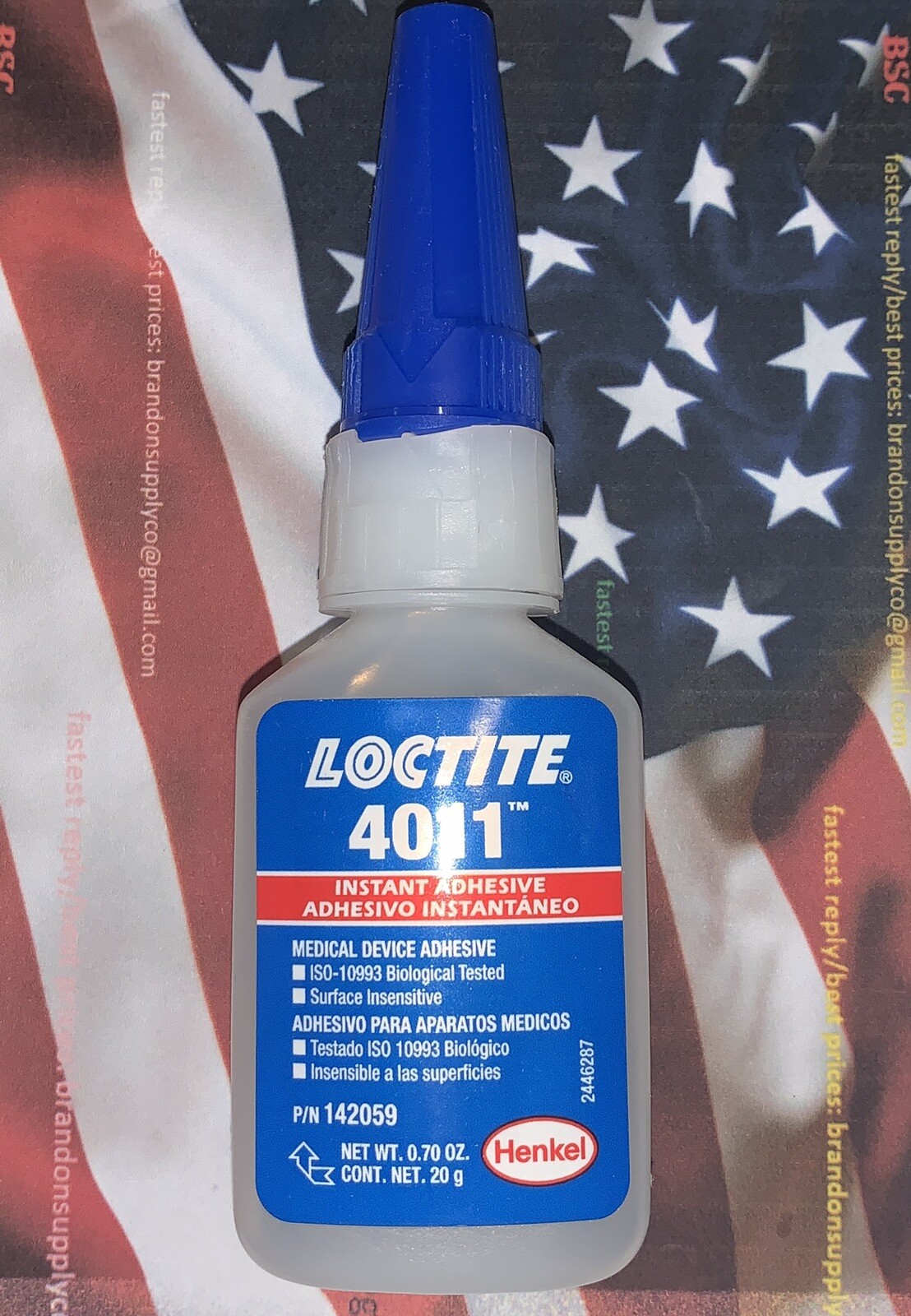 USA Loctite 4011 Instant Adhesive 20g .70oz Medical 142059 | eBay