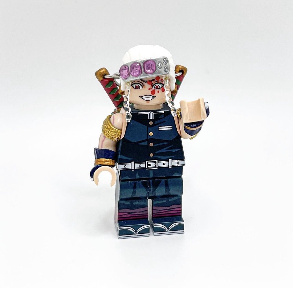 Custom Lego Demon Slayer: [RICH BRICK] - Tengen Uzui Minifigure | eBay