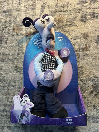 Disney Pixar Inside Out FEAR Plush Talking Doll Scream Sounds MIB Tomy ...