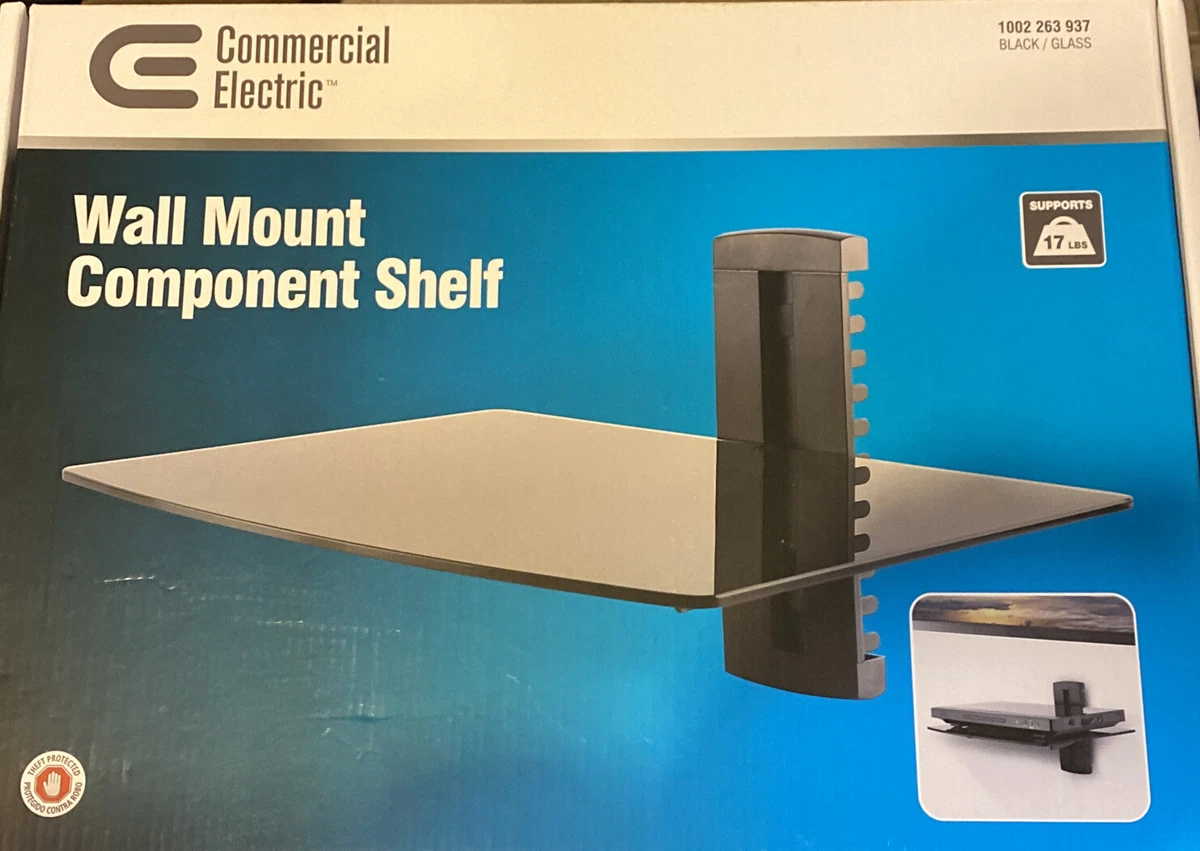 Wall Mount Component Shelf