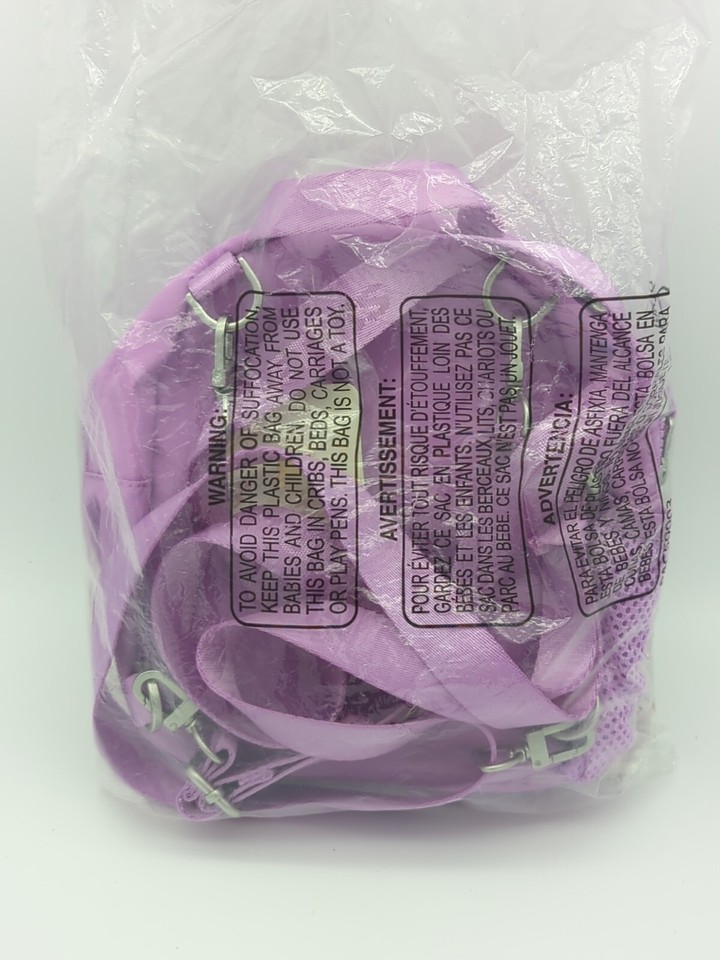 Fabletics Mini Sport Backpack Misty Lilac Purple , Adjustable Strap | eBay