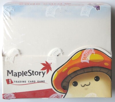 MAPLESTORY Set 1 Booster Box 24 Booster Packs 1st Maple Story Series ...