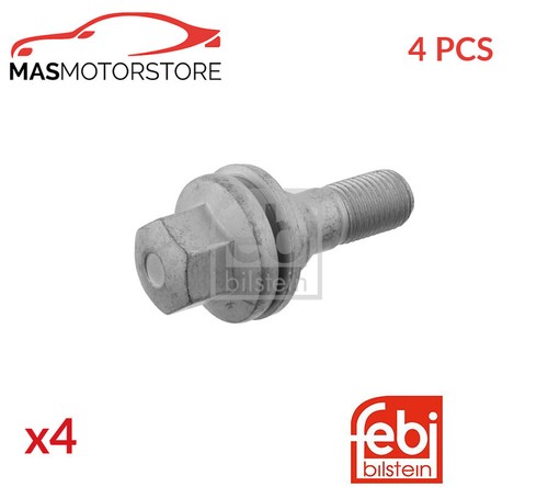 WHEEL BOLT NUT SET KIT FEBI BILSTEIN 46673 4PCS P FOR CITROËN BERLINGO ...