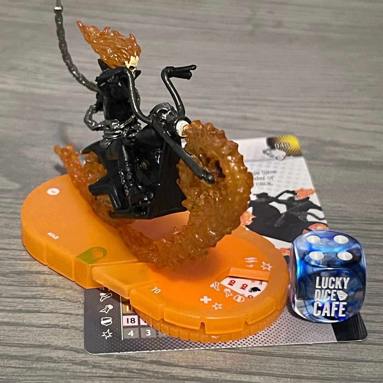 Marvel Heroclix Wheels of Vengeance 048 Ghost Rider Super Rare | eBay