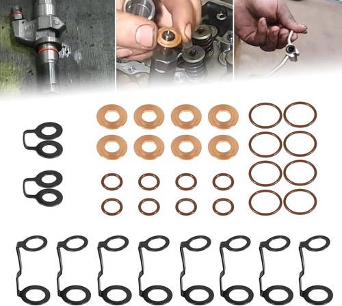 Diesel Fuel Injector Installation Return Line Install Kit for Chevy GM ...