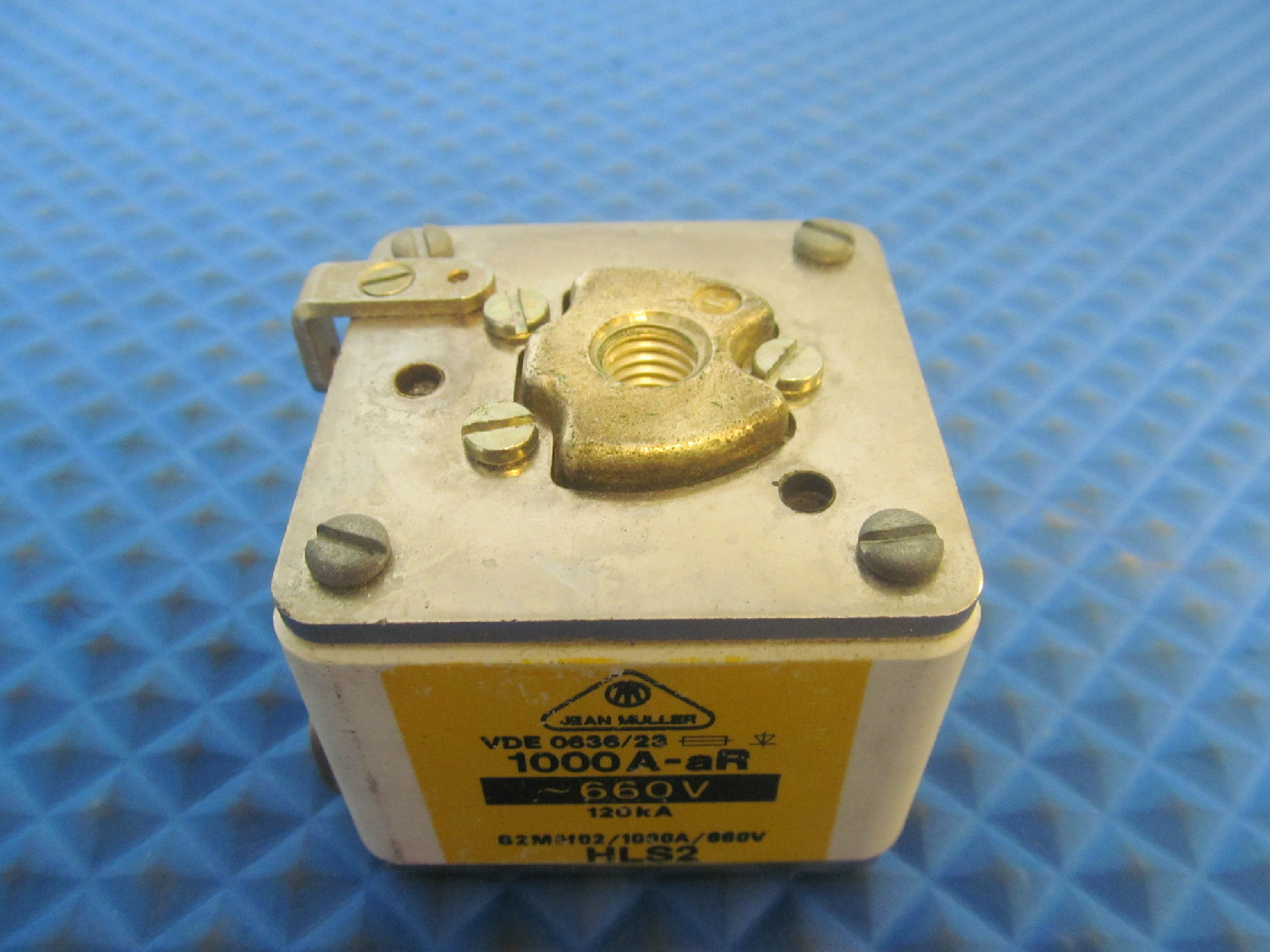 New Jean Muller Fuse VDE 0636/23 1000A 660V HLS2 R2327641 | eBay