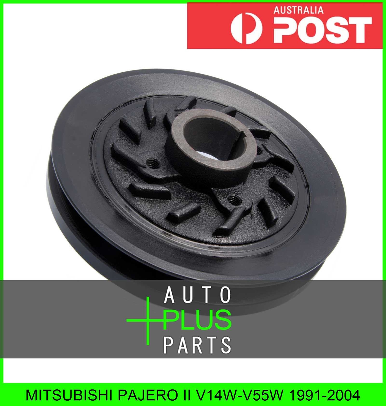 Fits PAJERO II V14W-V55W Crankshaft Pulley Harmonic Balancer Engine ...