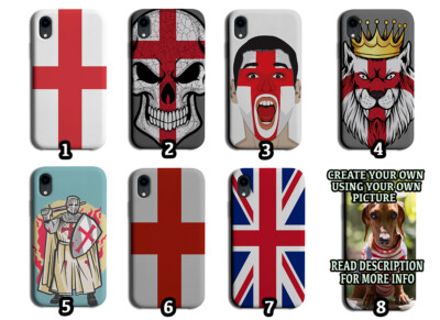 England Phone Case Cover English Football Flag Flags St Georges Cross ...