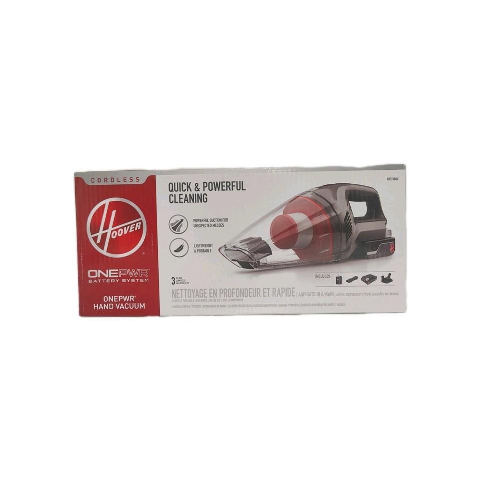 Hoover Cordless Handheld Vacuum w 2AH Battery + Charger BH57400V New ...