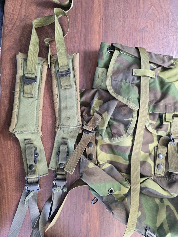 USGI LC-1 RADIO WOODLAND ALICE FIELD PACK With STRAPS MEDIUM EXC | eBay