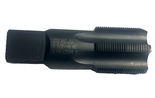 1 1/2"-16 UN Thread Tap Right Hand, HS Bottom 6 Ft Oxide Tap USA ...