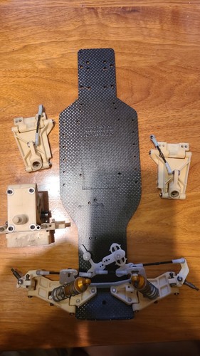 Composite Craft Graphite Chassis 6 Gear RC-10 RC10 Team Associated ...