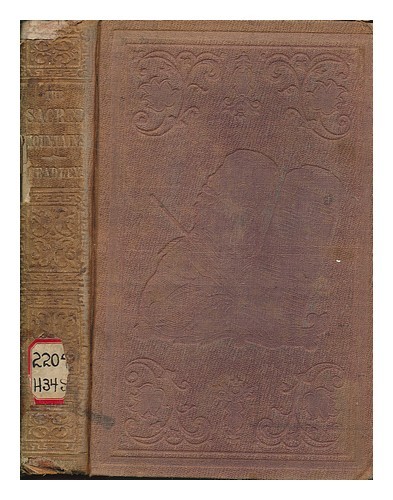 Headley, Joel Tyler (1813-1897) Le Montagne Sacre 1853 Copertina Rigida ...