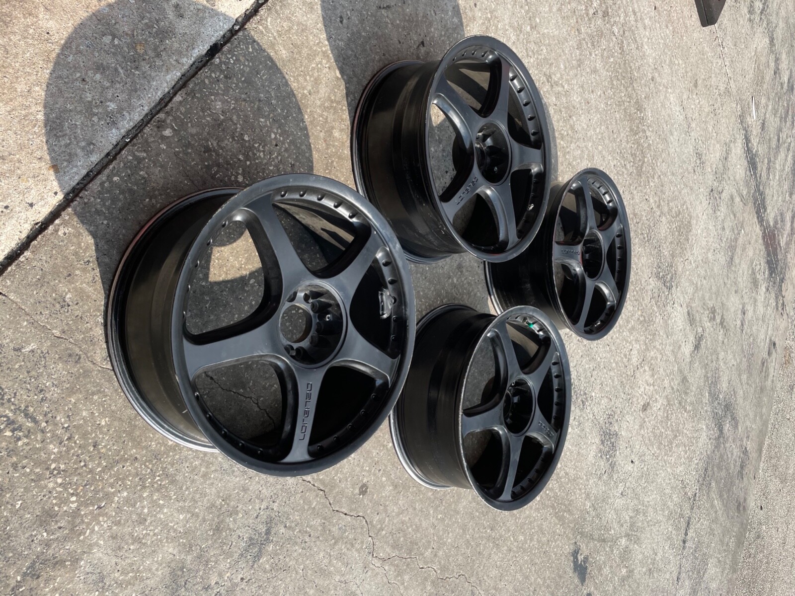 lorenzo rims matte black | eBay