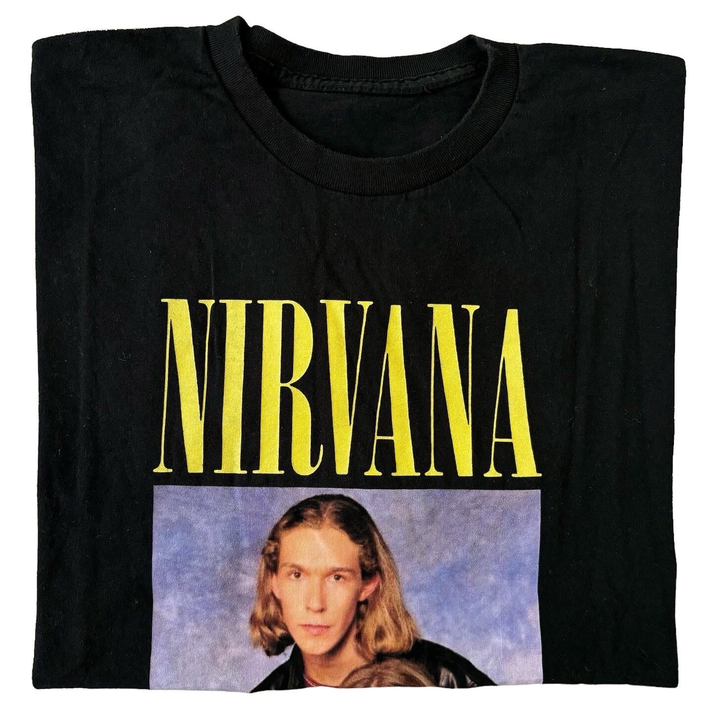 2000s Nirvana Kurt Cobain Punk Grunge Rock Band Portr… - Gem