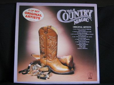 Country Magic. Vol. 4. 33 lp Record Album. Johnny Tillotson Lynn ...