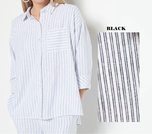 J Jason Wu Linen Button Front Shirt Top- BLACK, 1X | eBay