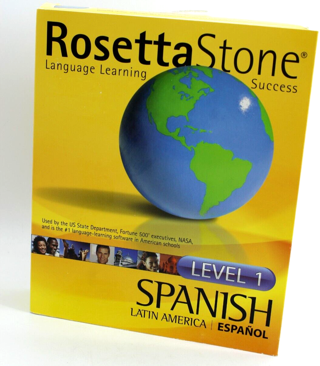 Rosetta Stone Spanish Level 1 Rosetta Stone Latin America Spanish