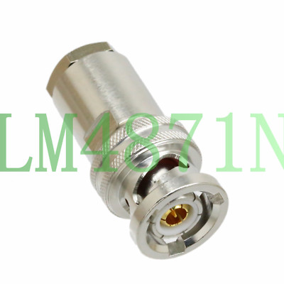 Replacement 3-Slot Connector PL75-47 Triaxial TRB TRX male M17/176 For ...