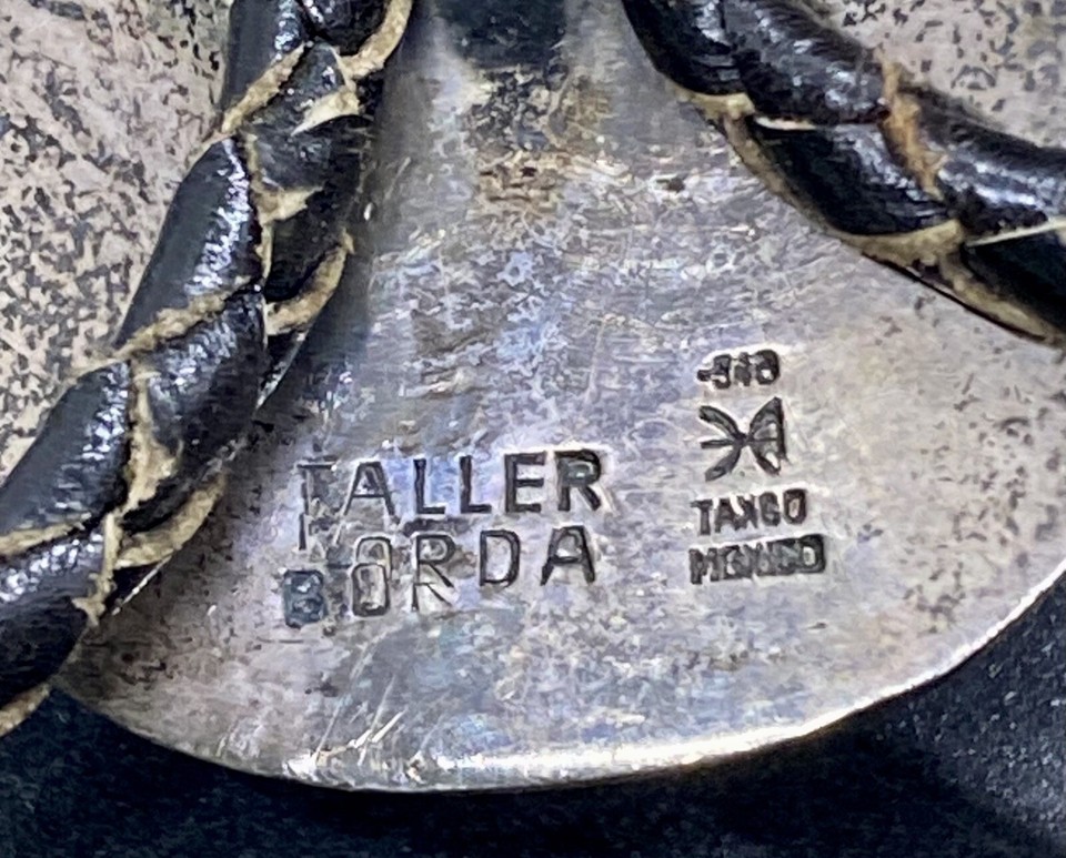 One-Of-A-Kind Vintage Taxco HECTOR AGUILAR Sterling Aztec Warrior Bolo ...