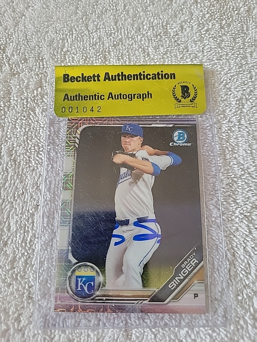 2019 Bowman - Chrome Prospects Mega Box Mojo Refractor #BCP-110 Brady ...