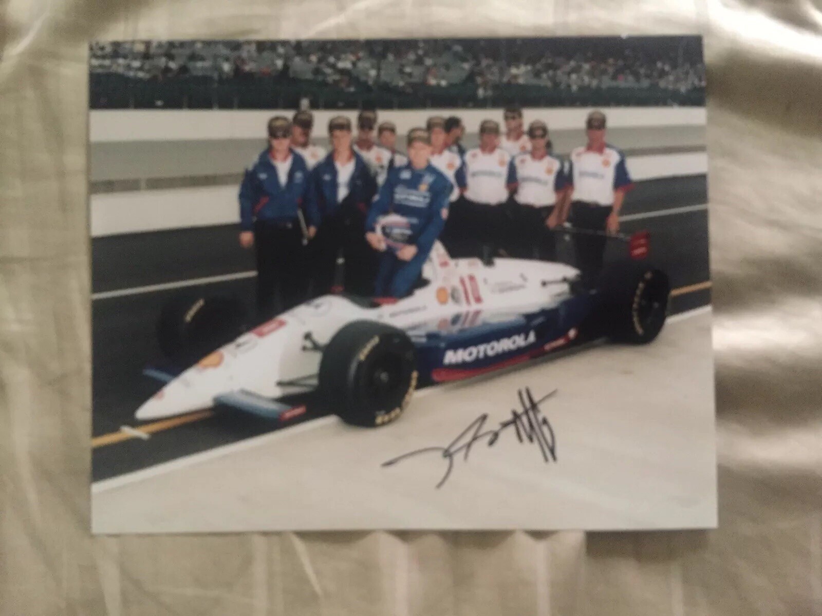 Mike Groff Signed Indy 500 8 X 10 Photo Indianapolis Autographed | eBay