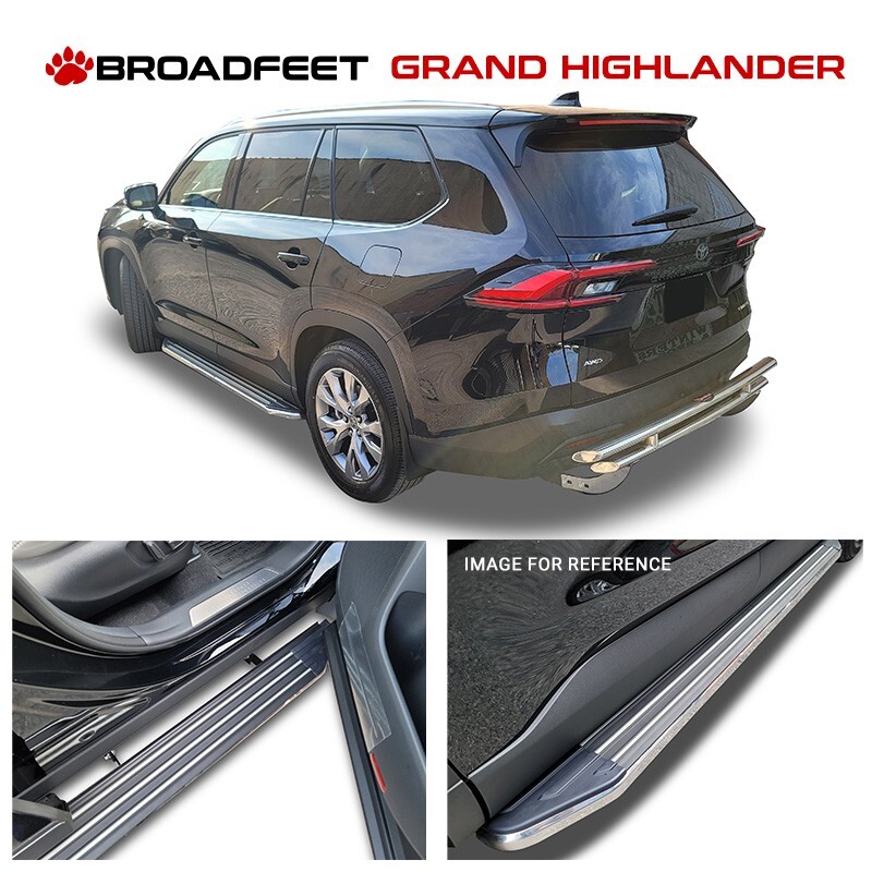 2024-2025 Toyota Grand Highlander Running Board fits Broadfeet R11 Line ...