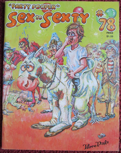 SEX to SEXTY Risque Magazine #78 ~ 'PARTY POOPER' Adult Cartoons, Gags ...