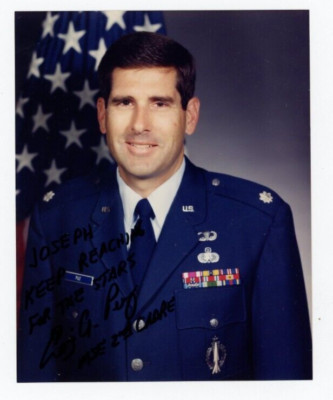 Autographed 3x5 Photo US Air Force Lieutenant Colonel Craig Perry | eBay