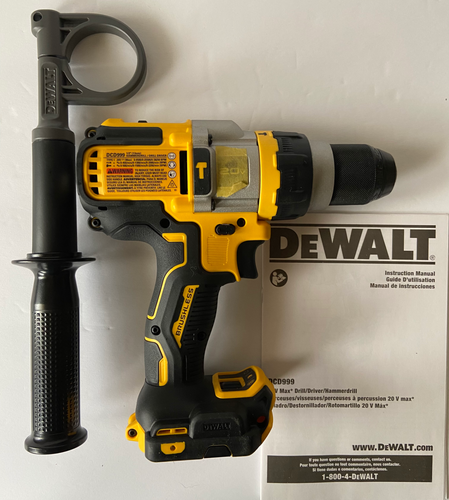DeWALT DCD999 20V XR 1/2" Cordless Brushless Hammer Drill Tool Only | eBay