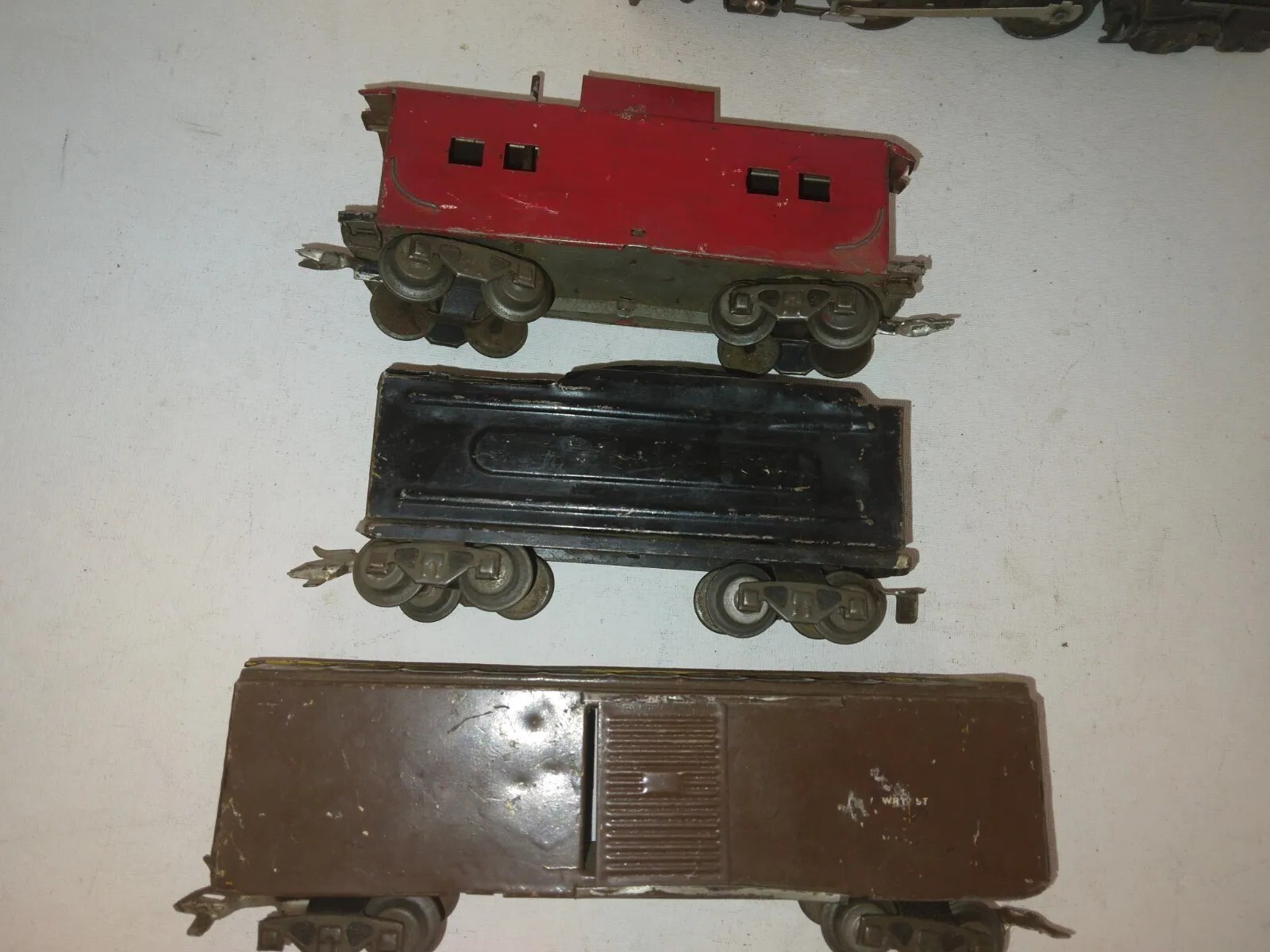 VINTAGE MARLINES LOCOMOTIVE 999 MARX TOY TRAIN SET CARS | eBay