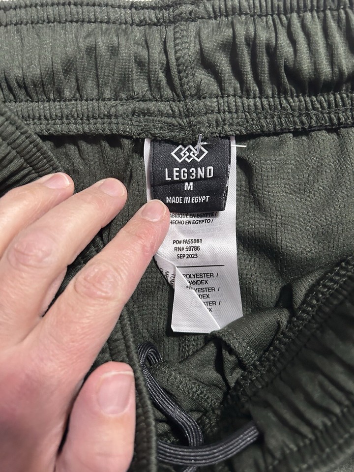 LEG3ND Men's Deep Olive Medium Polyester Blend Shorts New (H7) | eBay