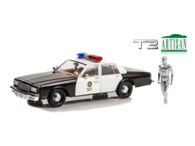 1987 Chevrolet Caprice Metropolitan Police w/ Figure Diecast 1:18 Model ...