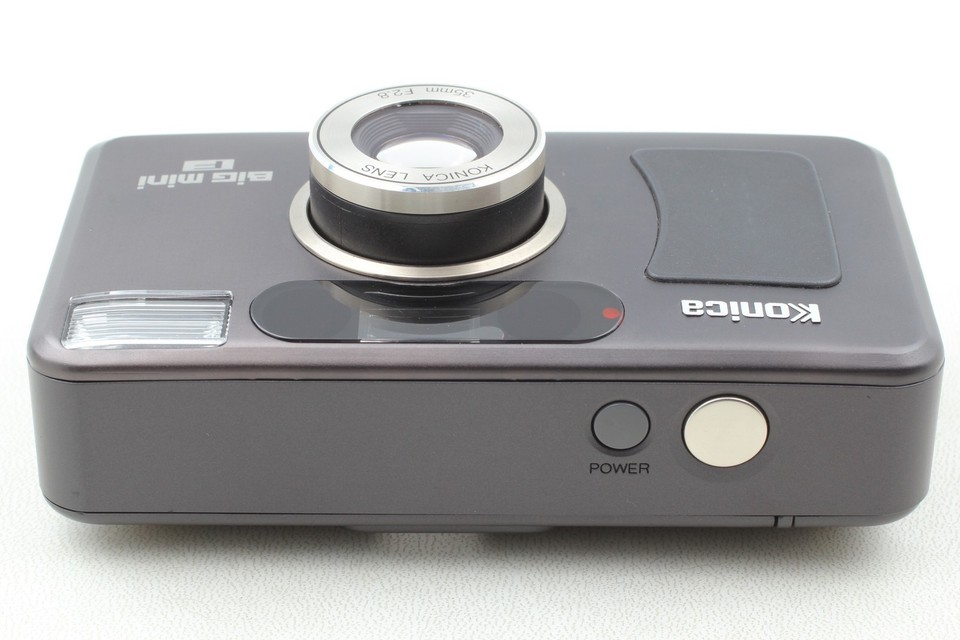 [Near MINT w/Case] Konica Big Mini F Film Camera Point & Shoot From ...
