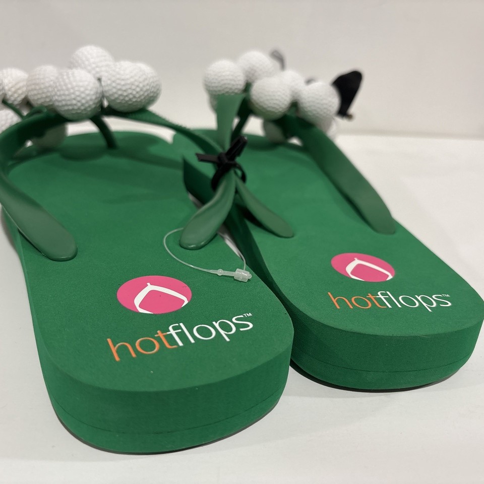 Hot Flops Novelty Golf Flip Flops Women’s Size 8.5-9 | eBay