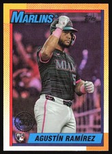 2025 Topps Update Series - 1990 Topps Baseball Agustin Ramirez #U90-37 ...