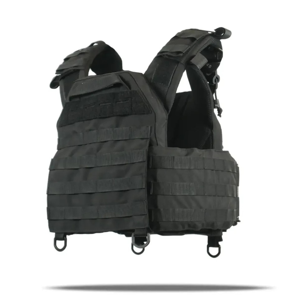 Tactical Plate Carrier KIBORG GU Gen.2 Black — Cordura 1000D MOLLE Vest ...