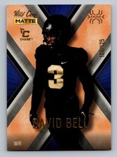 2022 Wild Card MATTE - X-Plode David Bell #MXP-10 White-Pink X /125 (RC ...